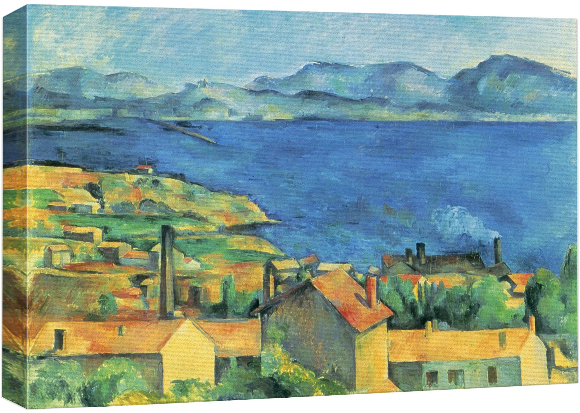 IDEA4WALL Rustic Countryside Bay Of Marseille, View From L'Estaque By ...