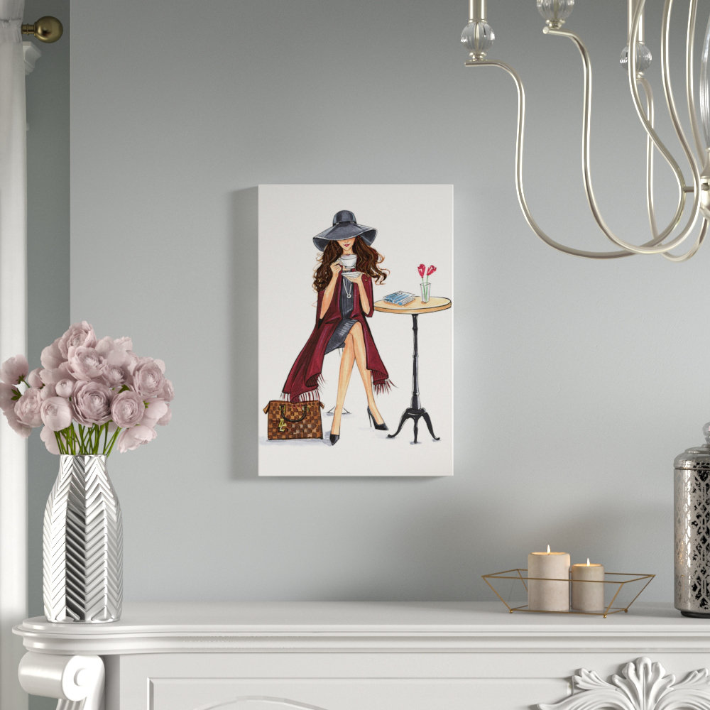 House of Hampton® Lady Latte " Lady Latte (Brunette) " by Rongrong ...