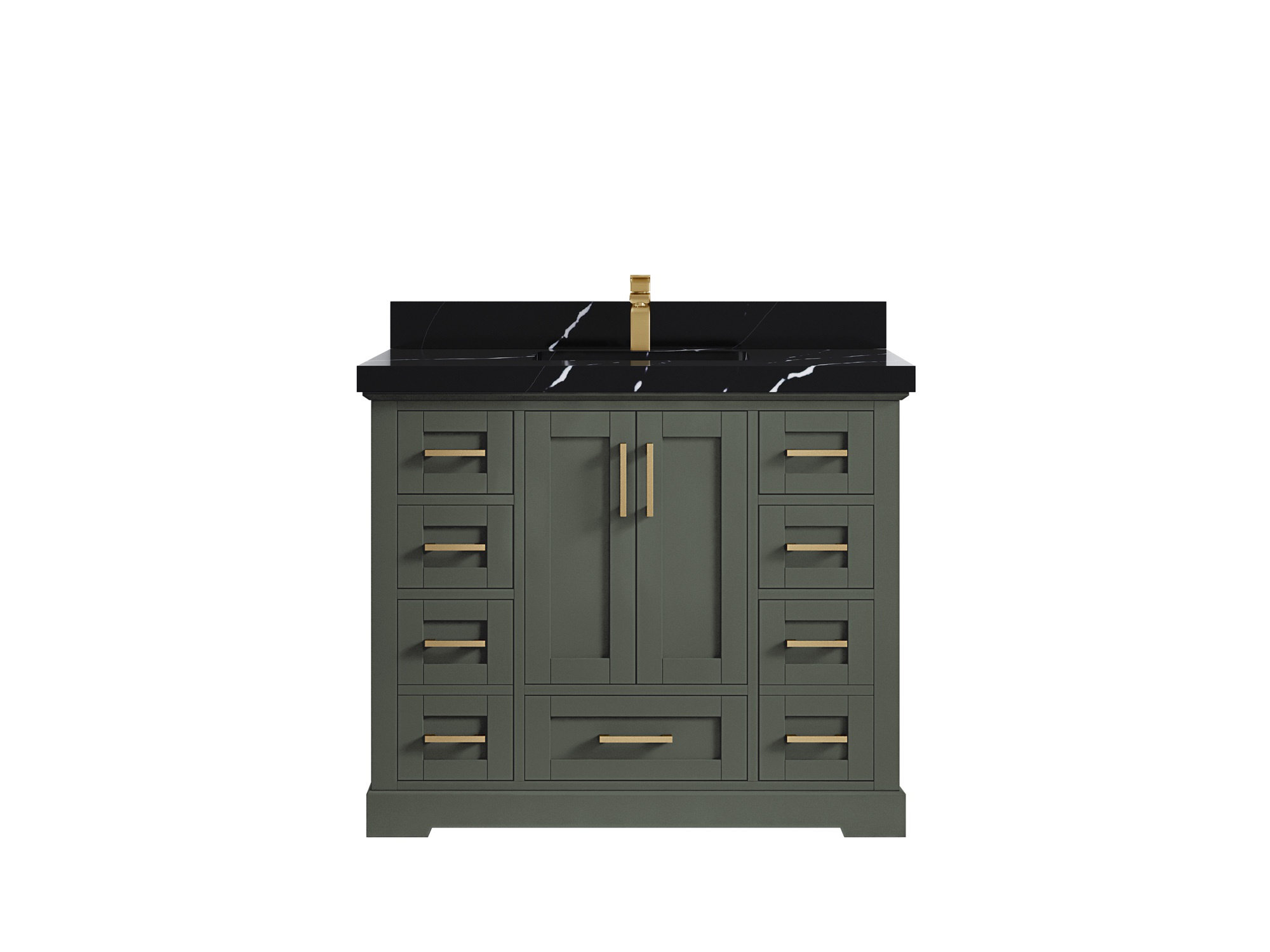 Willow Collections Boston 42 In. W X 22 In. D Single Sink Bathroom ...