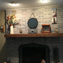 Union Rustic Jeffrey Wood Flat Wall Mirror & Reviews | Wayfair