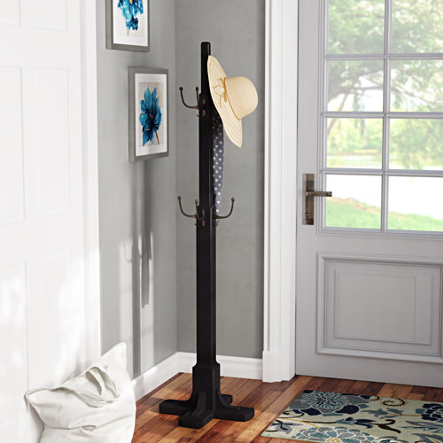 Lark Manor Anaja Solid Wood Coat Rack & Reviews | Wayfair