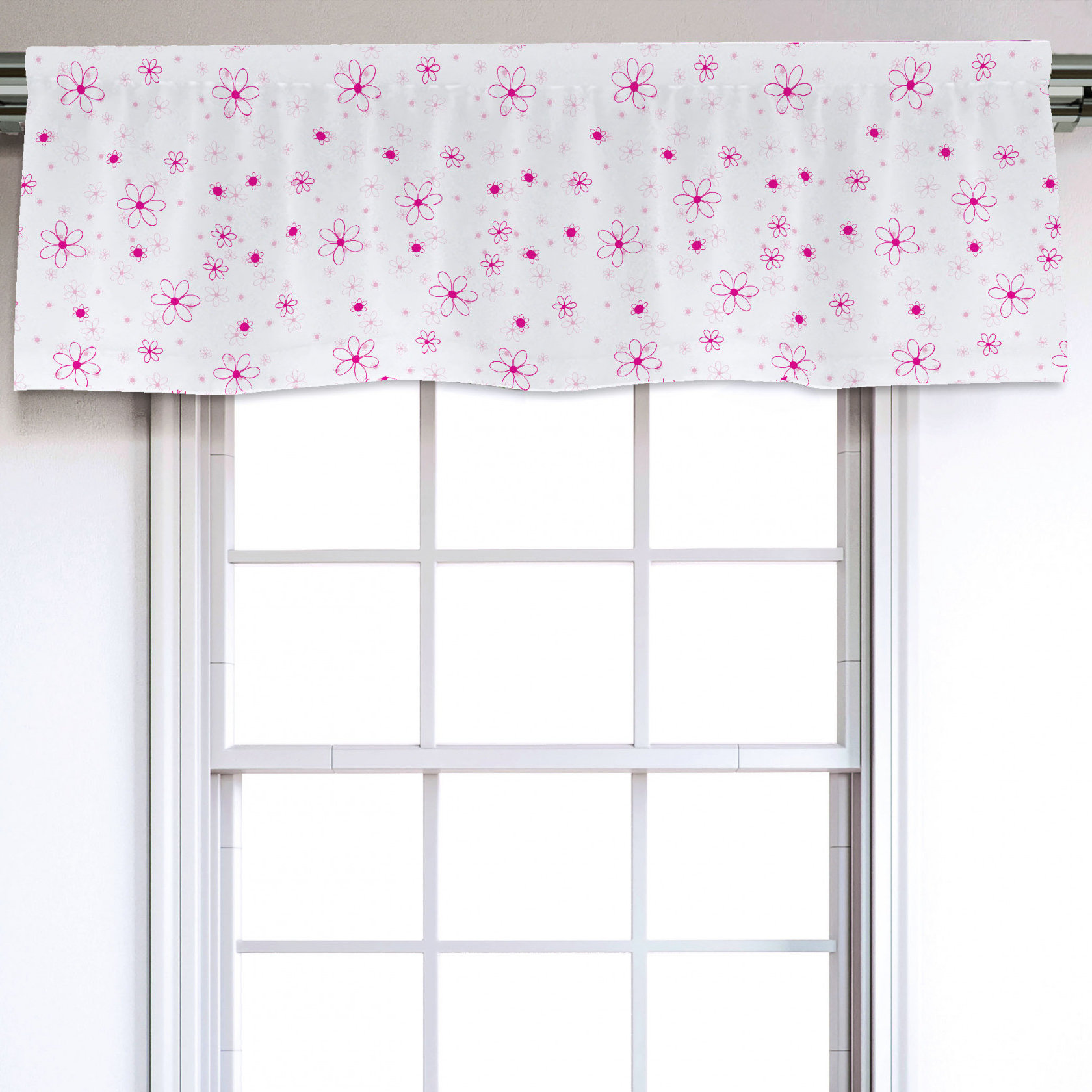 East Urban Home Princess 54" Window Valance | Wayfair