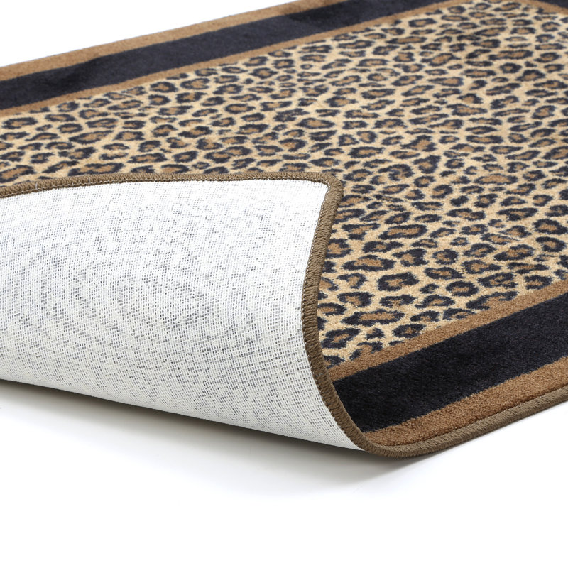 Milliken Legacy Innovations Zimbala Leopard Animal Print Area Rug | Wayfair