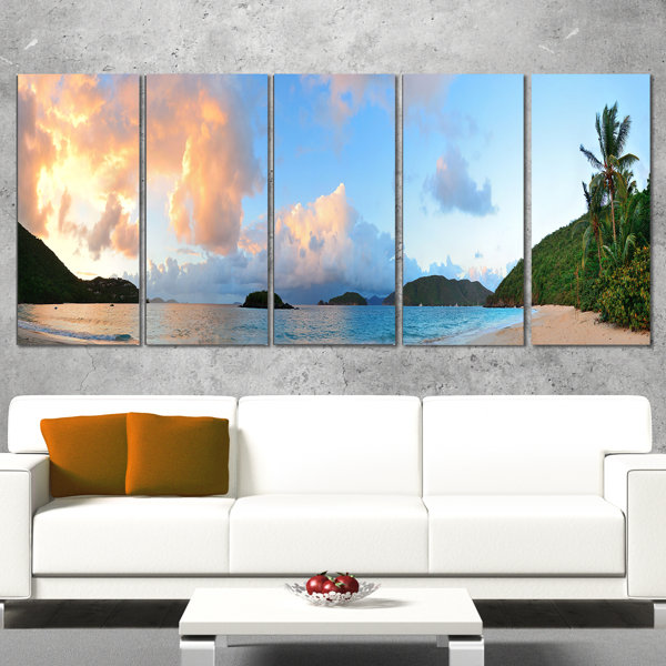 DesignArt On Canvas 5 Pieces Print | Wayfair