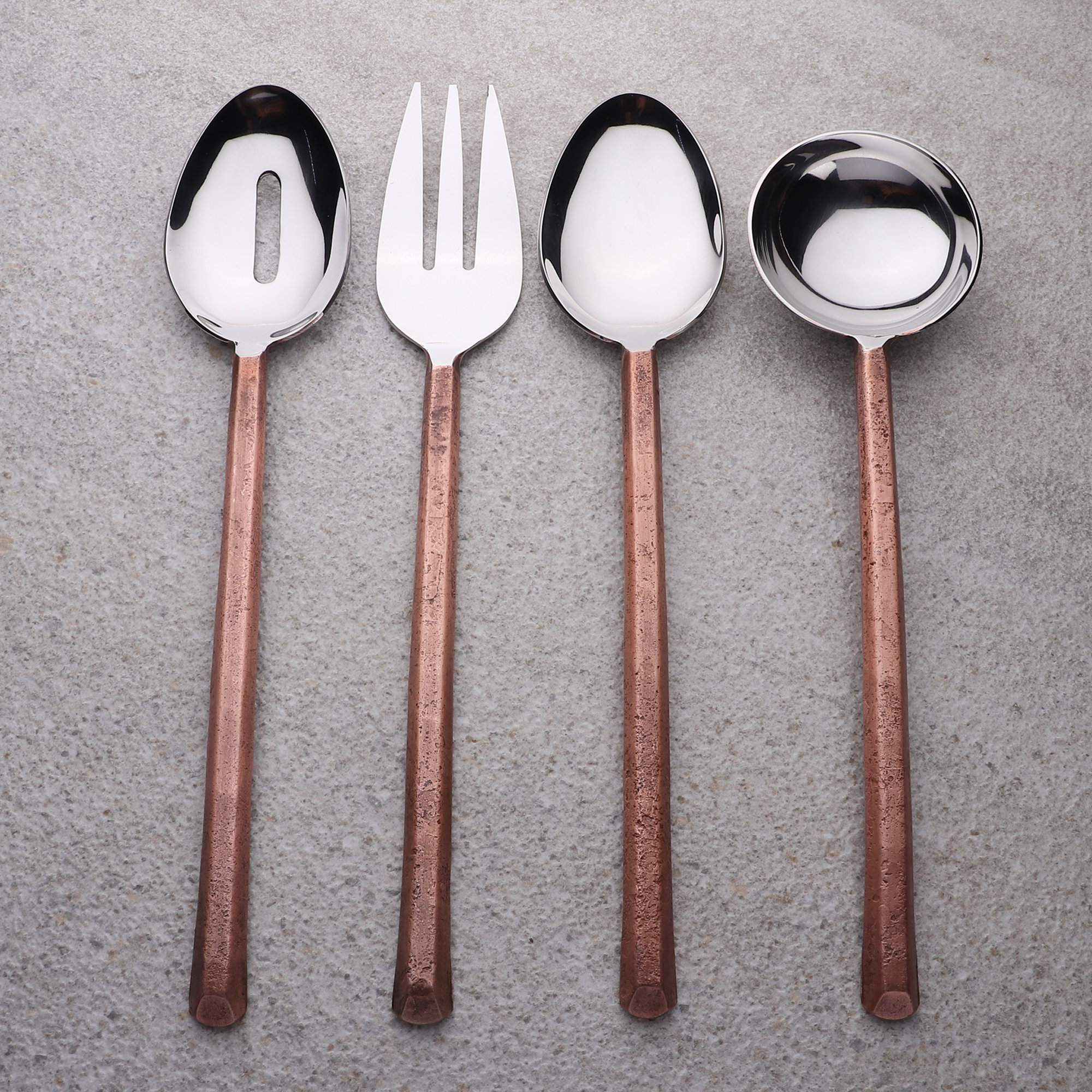 Latitude Run® Chapple 4 Piece Stainless Steel Hostess Set | Wayfair
