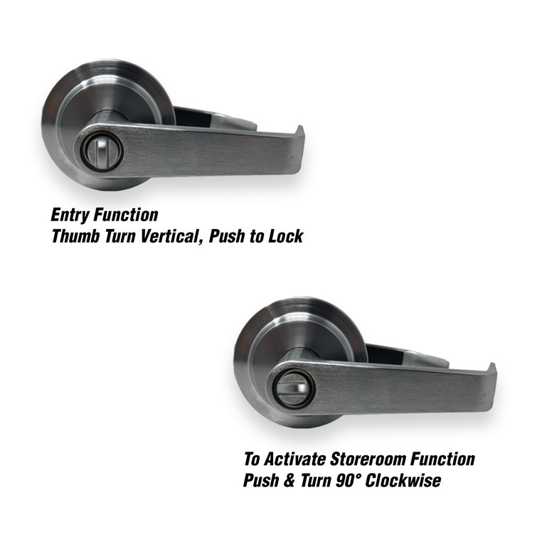 Premier Lock Heavy-Duty Keyed Entry Door Lever - Wayfair Canada