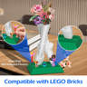 Ivy Bronx Ballet Shoes Vase, LEGO Compatible, For LEGO Flowers Set ...