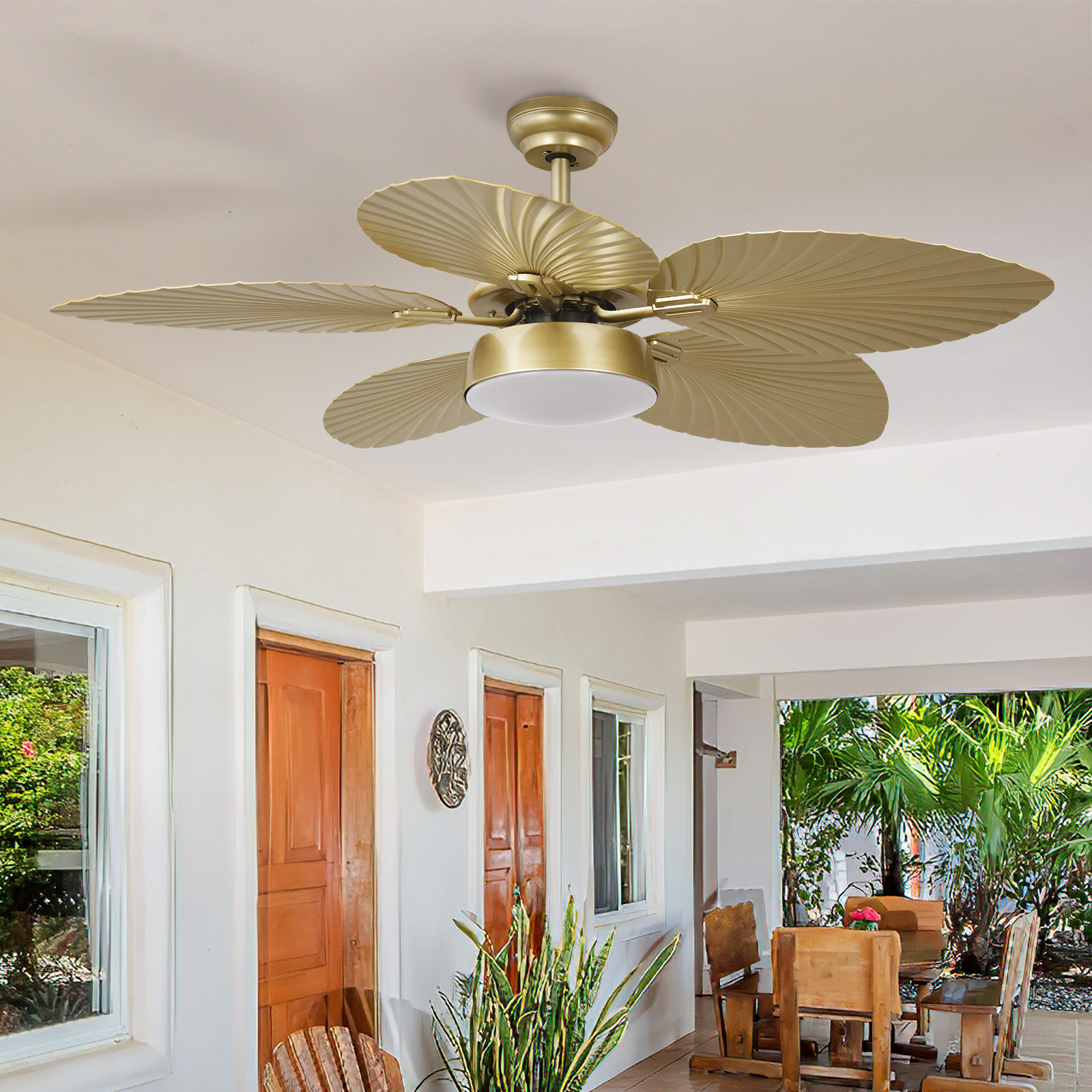 Beachcrest Home Kowalewski 52'' Ceiling Fan with LED Lights & Reviews ...