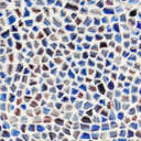 TileBar Komorebi Pebble Bayou Blue Polished Glass Mosaic Tile | Perigold