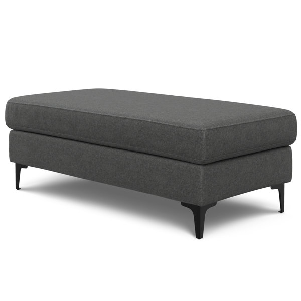 Ivy Bronx Loretha Upholstered Ottoman | Wayfair