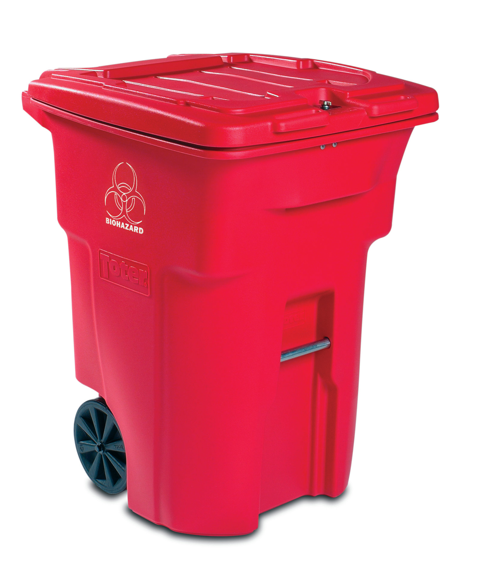 Toter Heavy Duty Plastic 64 Gallon Curbside Trash & Trash Can | Wayfair
