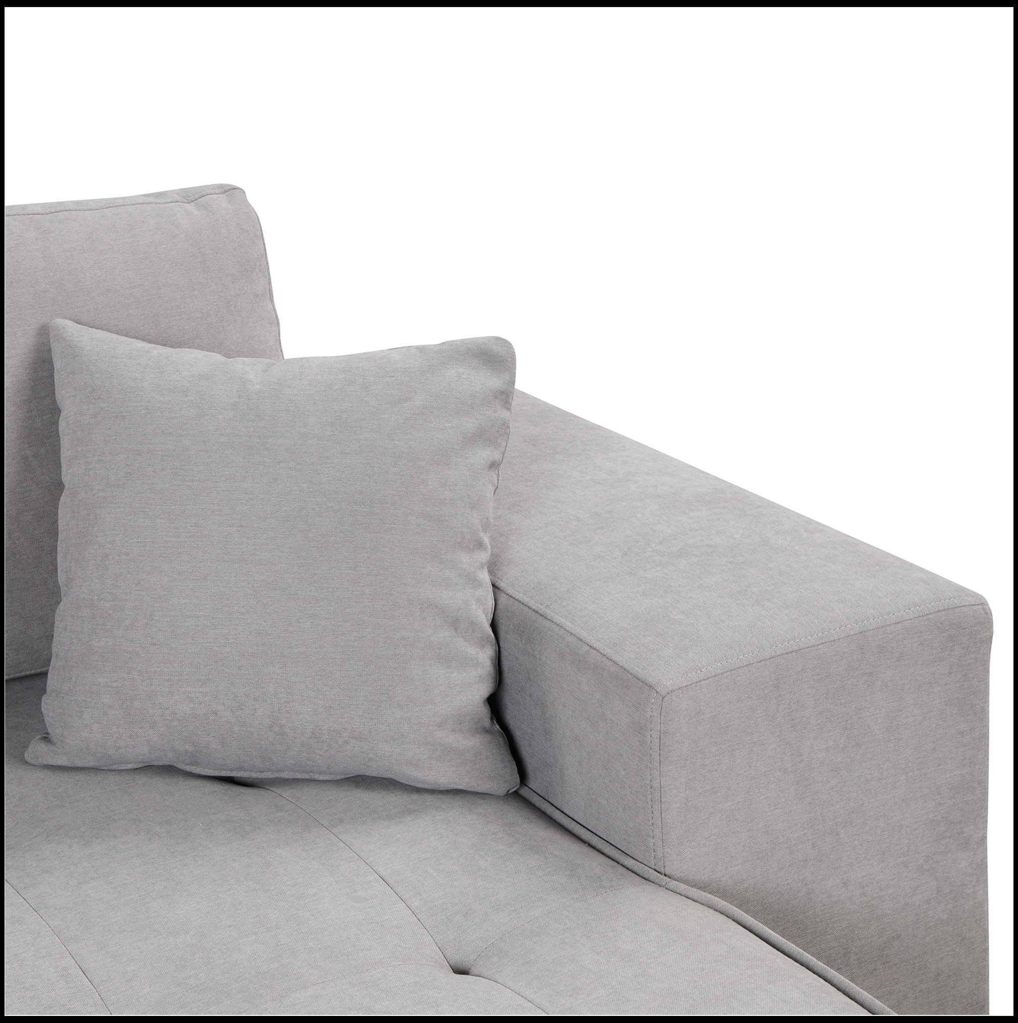 Ebern Designs 104.5" Pull Out Sleeper Sofa Reversible L-Shape 3 Seat ...