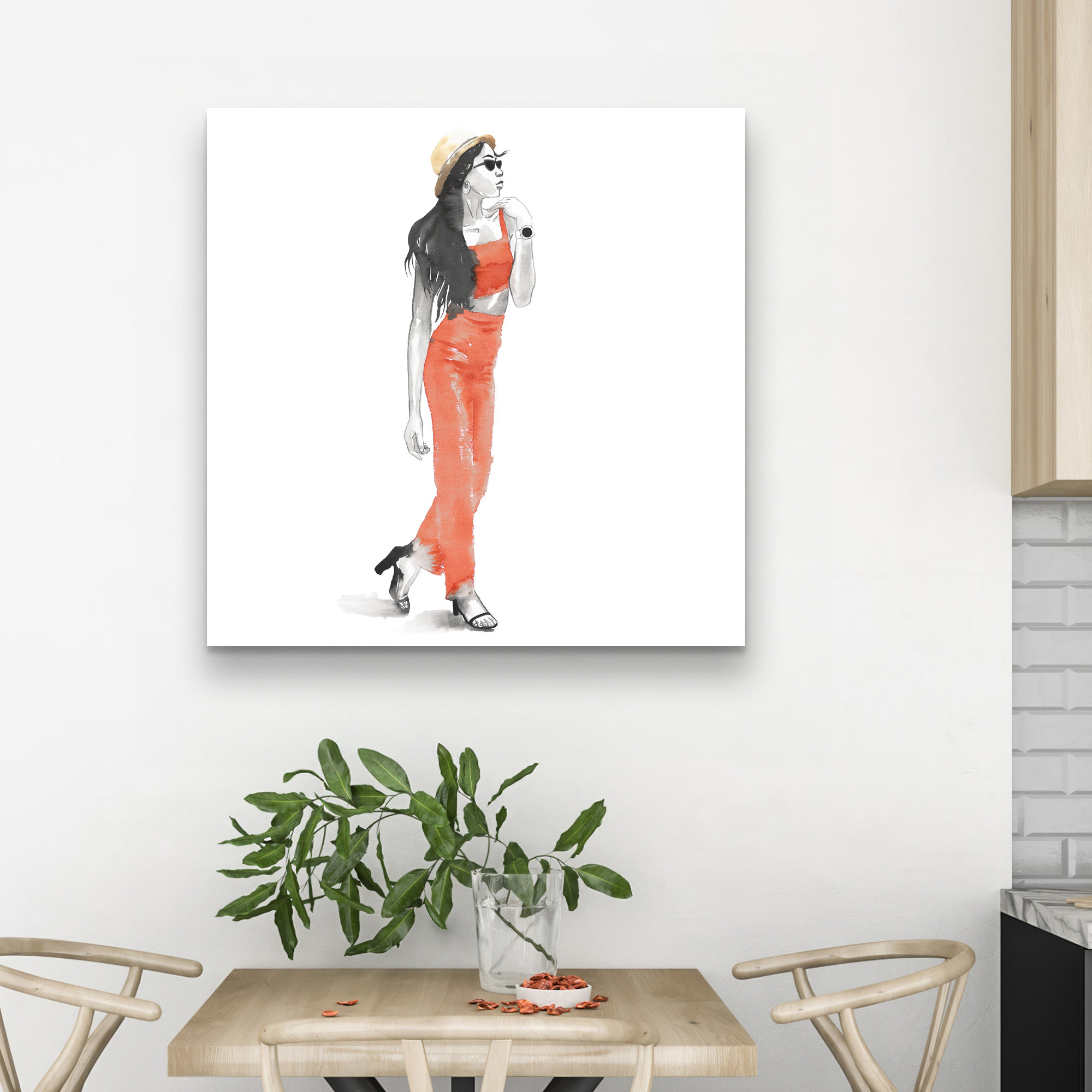 Begin Edition International Inc. Strike the pose - 32"x32" art on ...