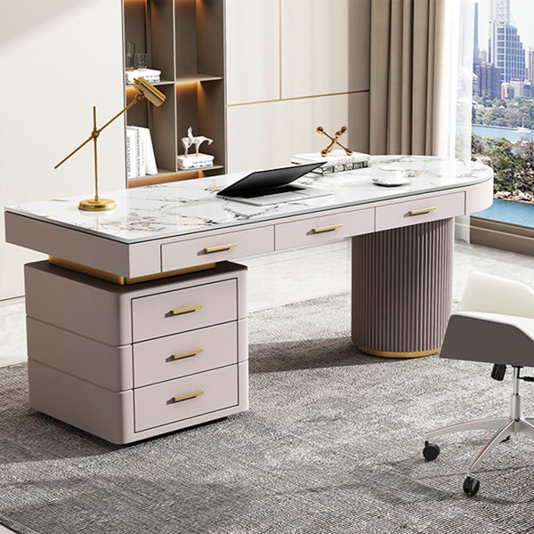 Pink Desks You'll Love | Wayfair