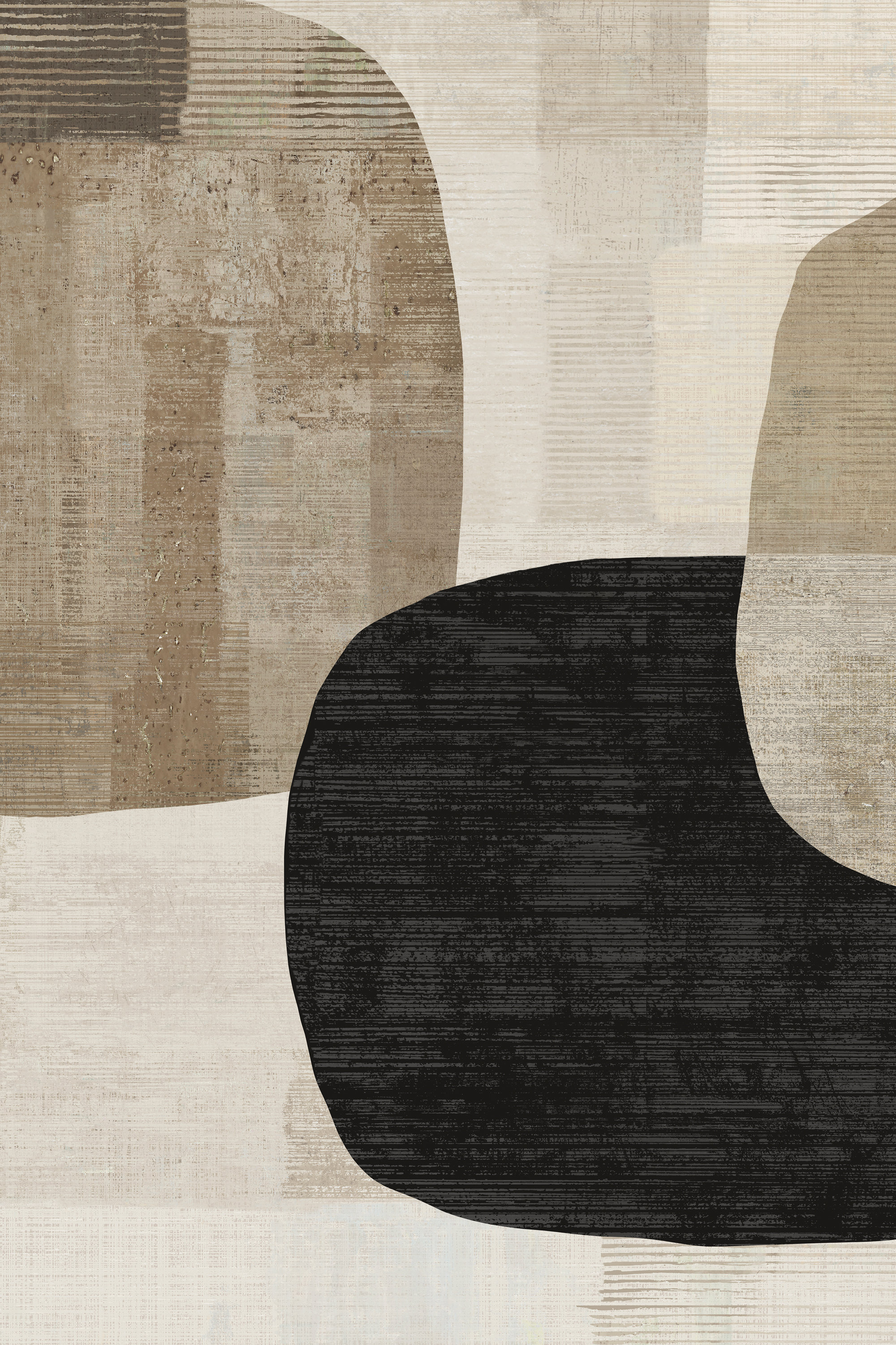 George Oliver Hues Of Indgio I On Canvas by Tom Reeves Print | Wayfair