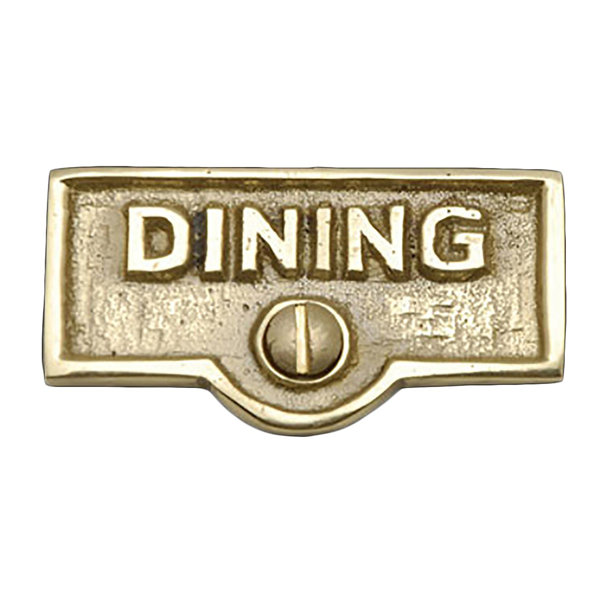 The Renovators Supply Inc. Dining Name Signs Labels Switch Plate Tag ...
