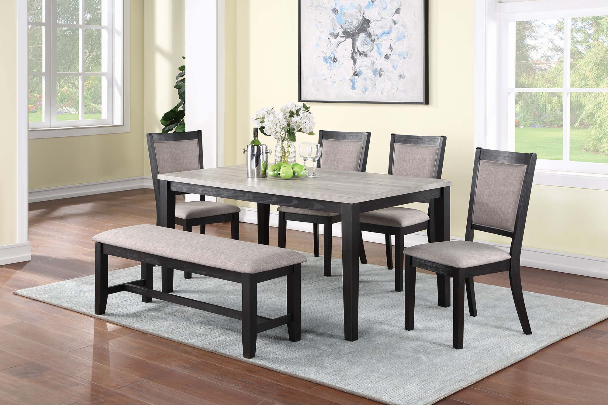 Red Barrel Studio® Masion 60'' L x 36'' W Dining Set | Wayfair