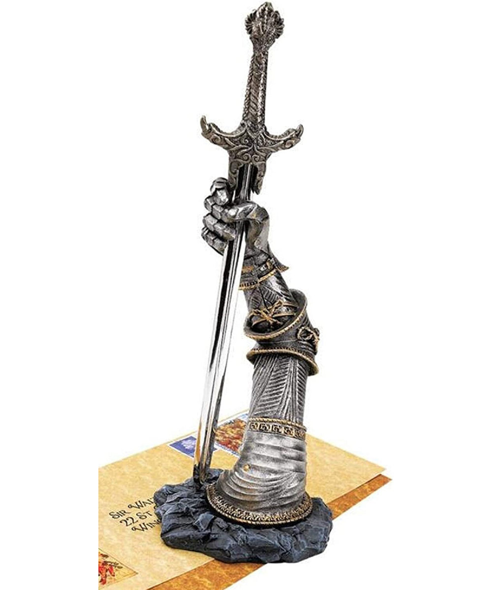 Bungalow Rose Classical Medieval Suit of Armor King Arthur Knight Arm ...