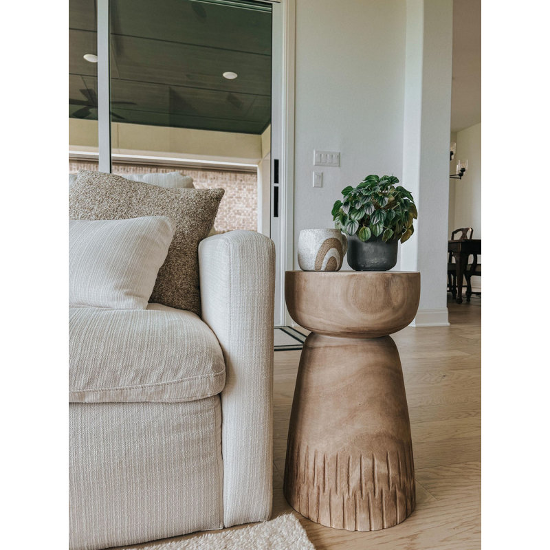 Union Rustic Leory Solid Wood End Table | Wayfair