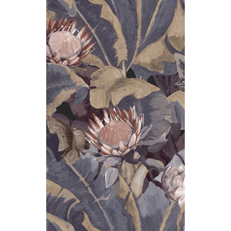 Bayou Breeze Amidat Botanical Double Roll | Wayfair