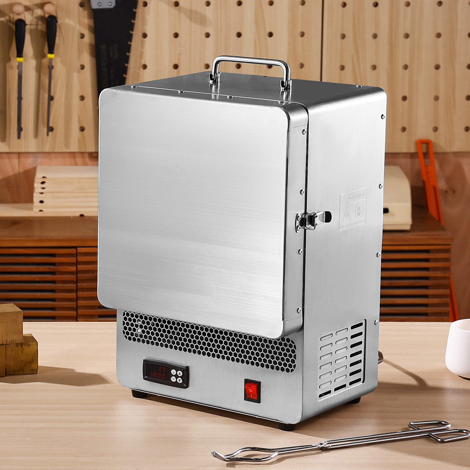 17 Stories Tabletop Kiln Melter, 1500W Electric Kiln, 2192? Max ...