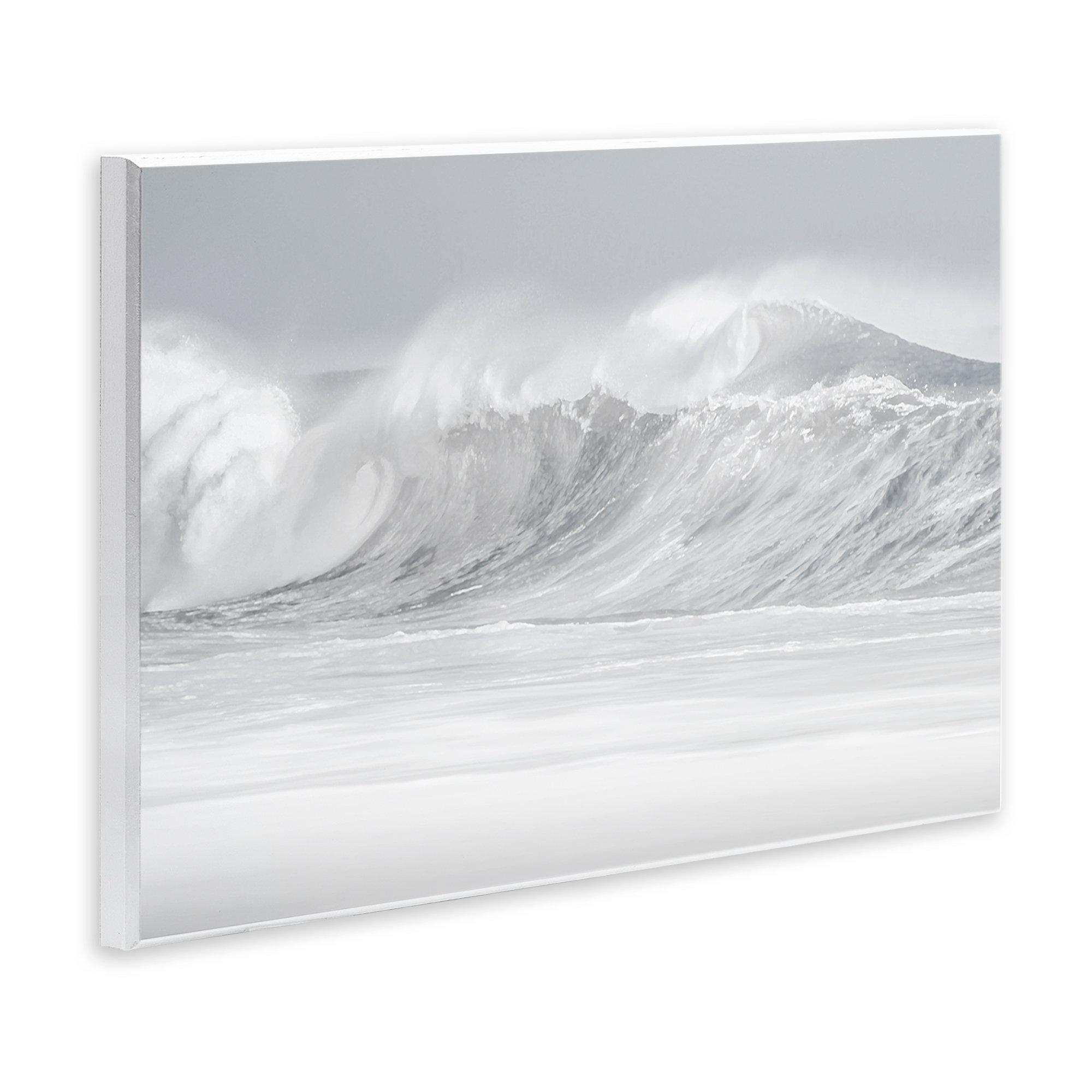Highland Dunes Cresting Beach Wave Wall Plaque, design by Maggie Olsen ...