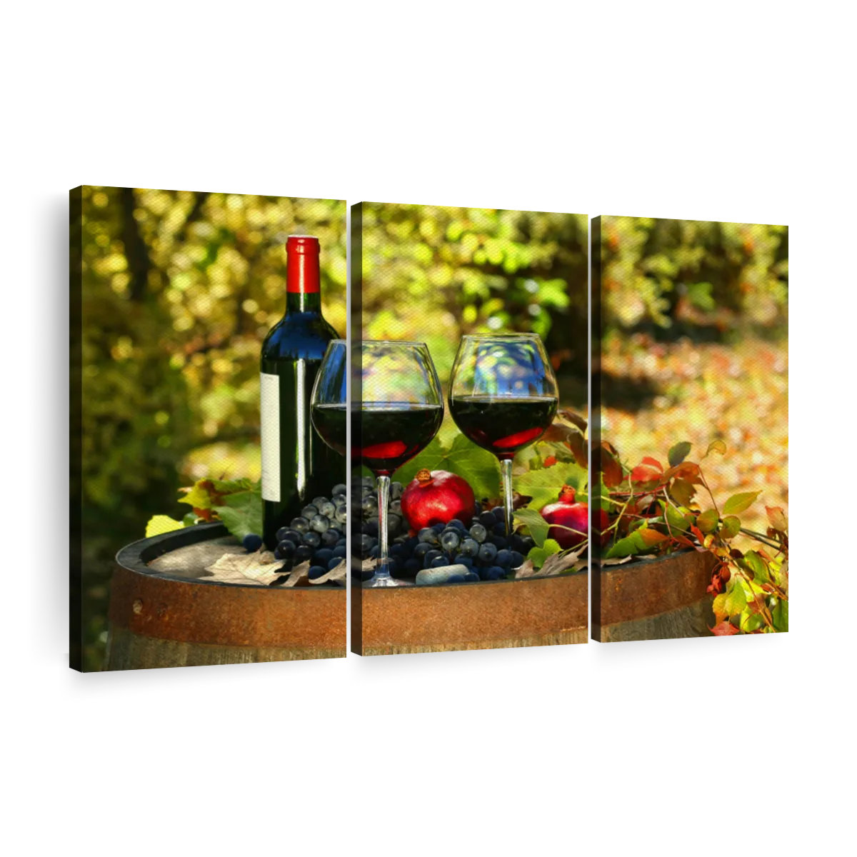Wildon Home® " Robust Red Wine " on Canvas | Wayfair