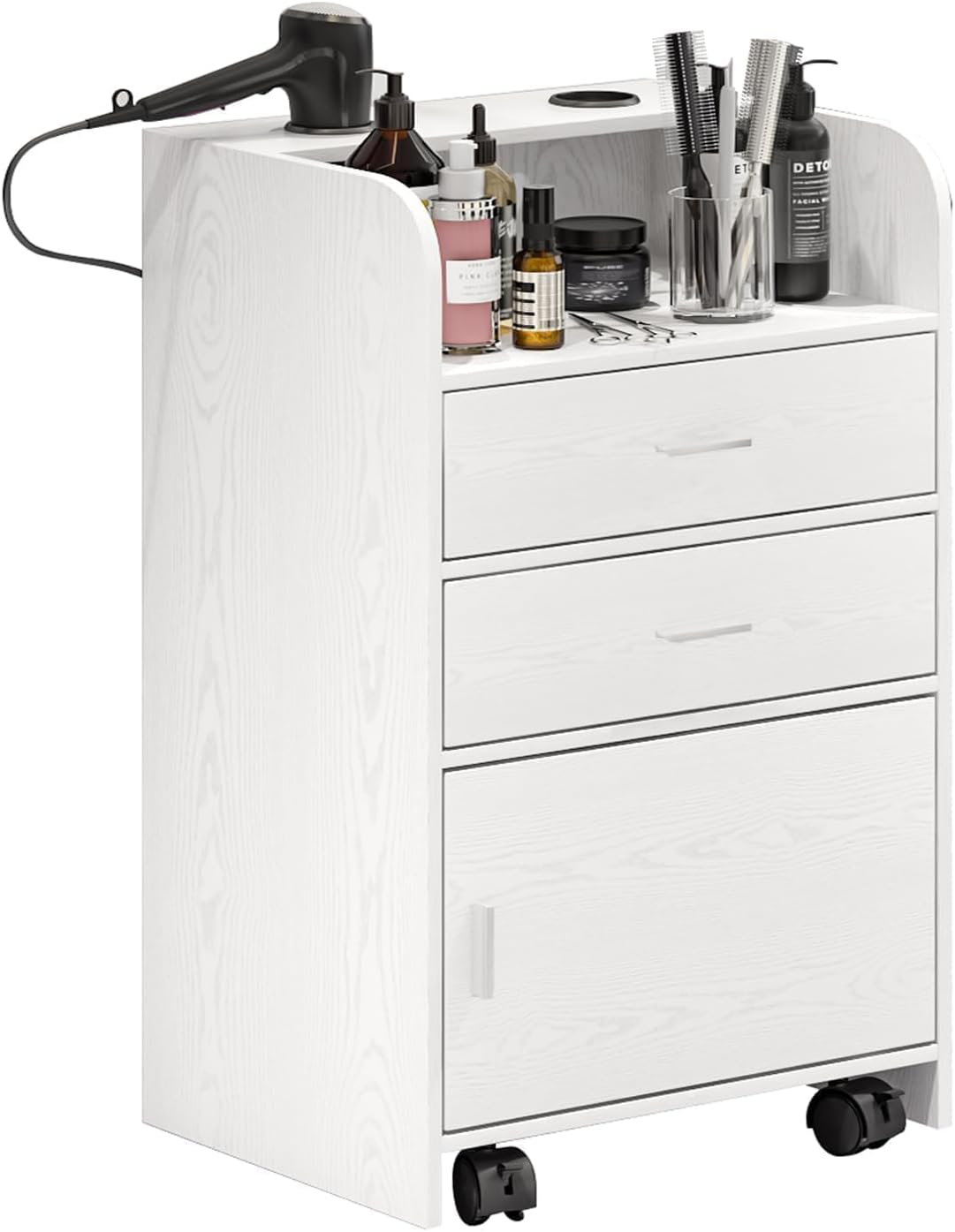 Hokku Designs Salon Station for Hair Stylist,Salon Station Storage ...