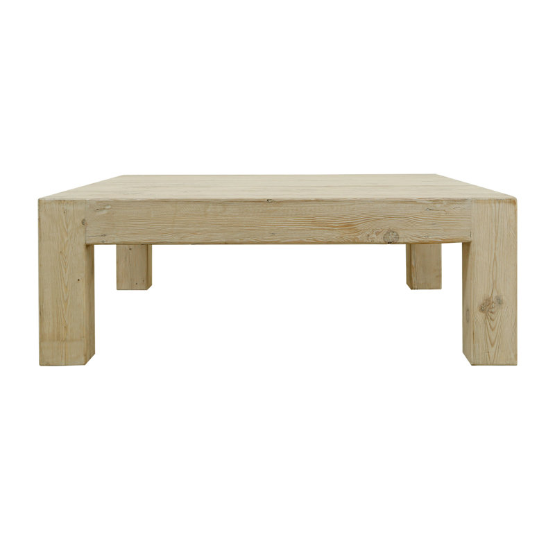Lily's Living Capri Solid Wood 4 Legs Coffee Table | Perigold