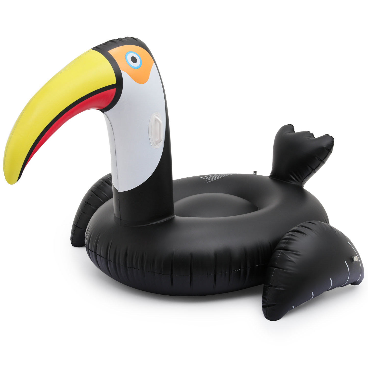 MoNiBloom Giant Toucan Inflatable Ride On Pool Float, Blow Up Pool ...