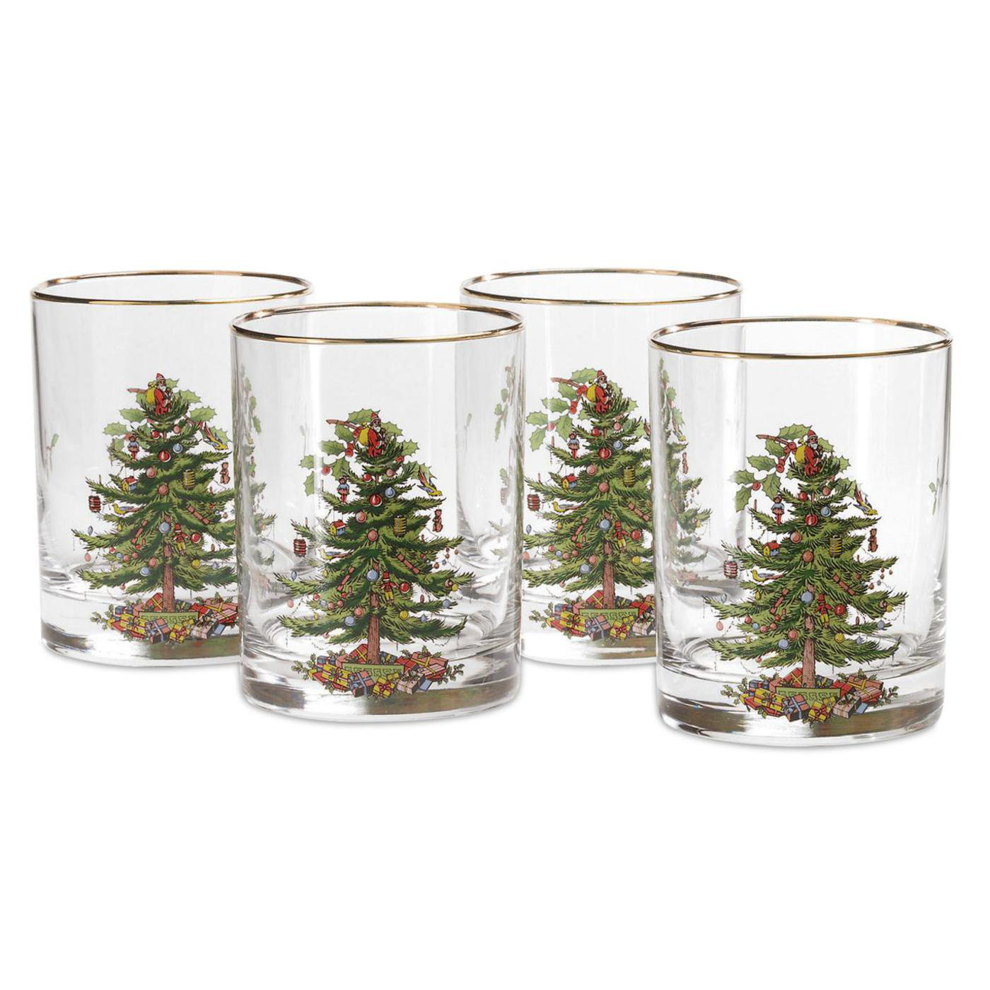 Spode 14 Oz DOF Glasses in Brown, Set of 4 | Wayfair