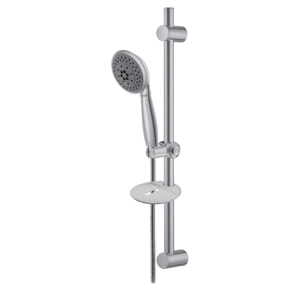 Kingston Brass Shower Scape 5-Function Hand Shower Set with Slide Bar ...