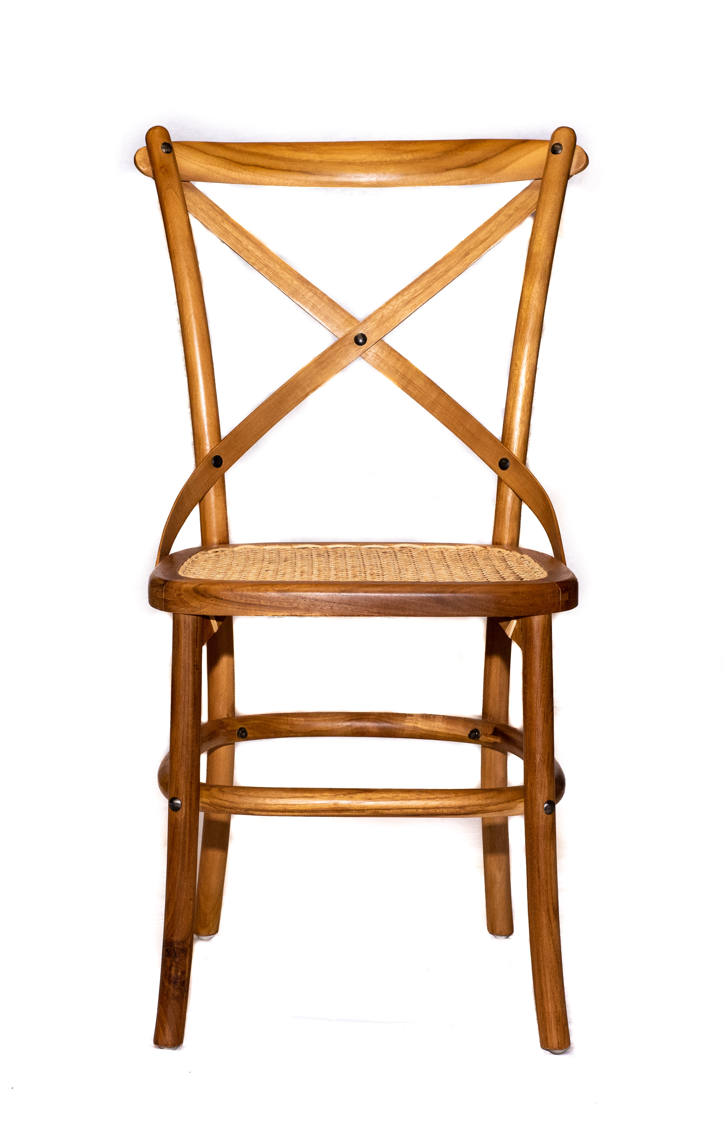 Rosalind Wheeler Rodger Solid Wood Cross Back Side Chair Wayfair