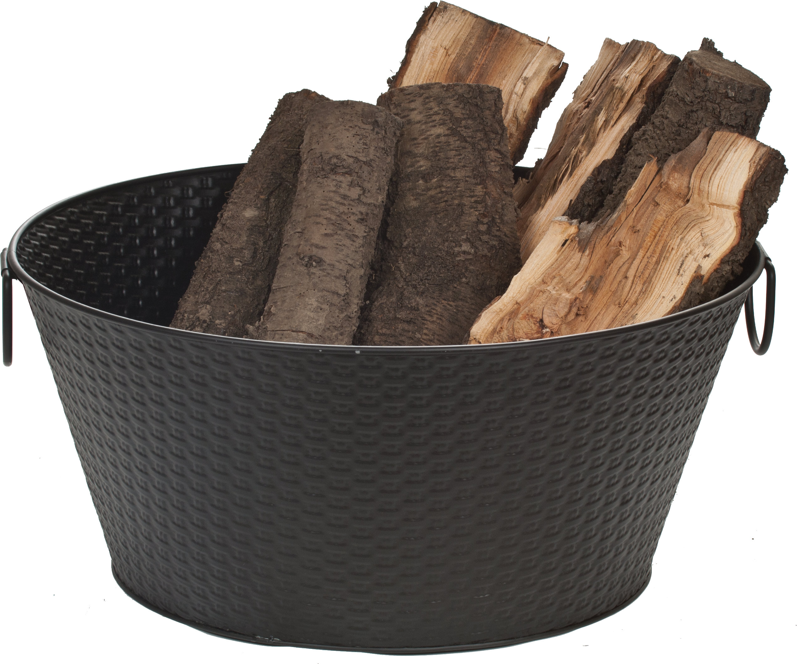 Gracie Oaks Zimmie Log Bucket | Wayfair