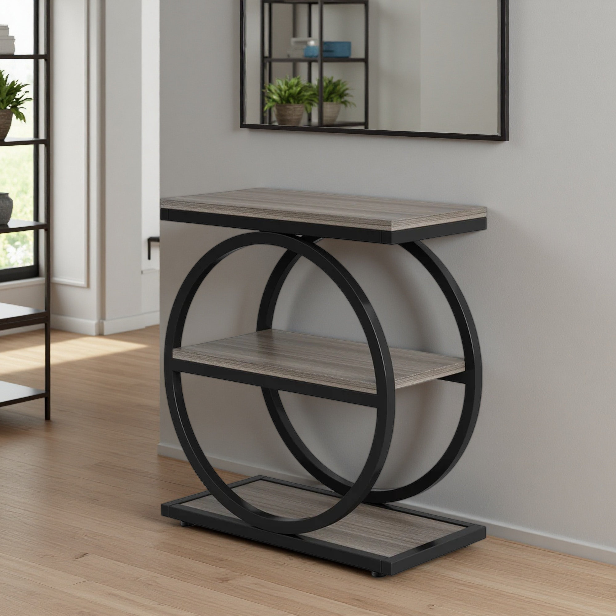 Gracie Oaks Foyer Table,End Table,3-Tier Sofa Side Table,Tea Table ...