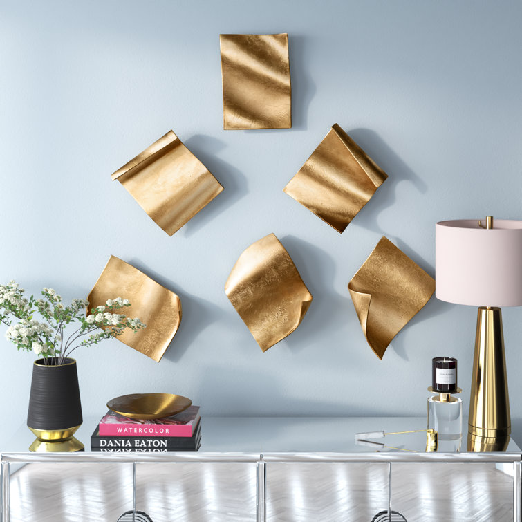 Willa Arlo Interiors Glam Abstract Wall Decor on Metal & Reviews ...