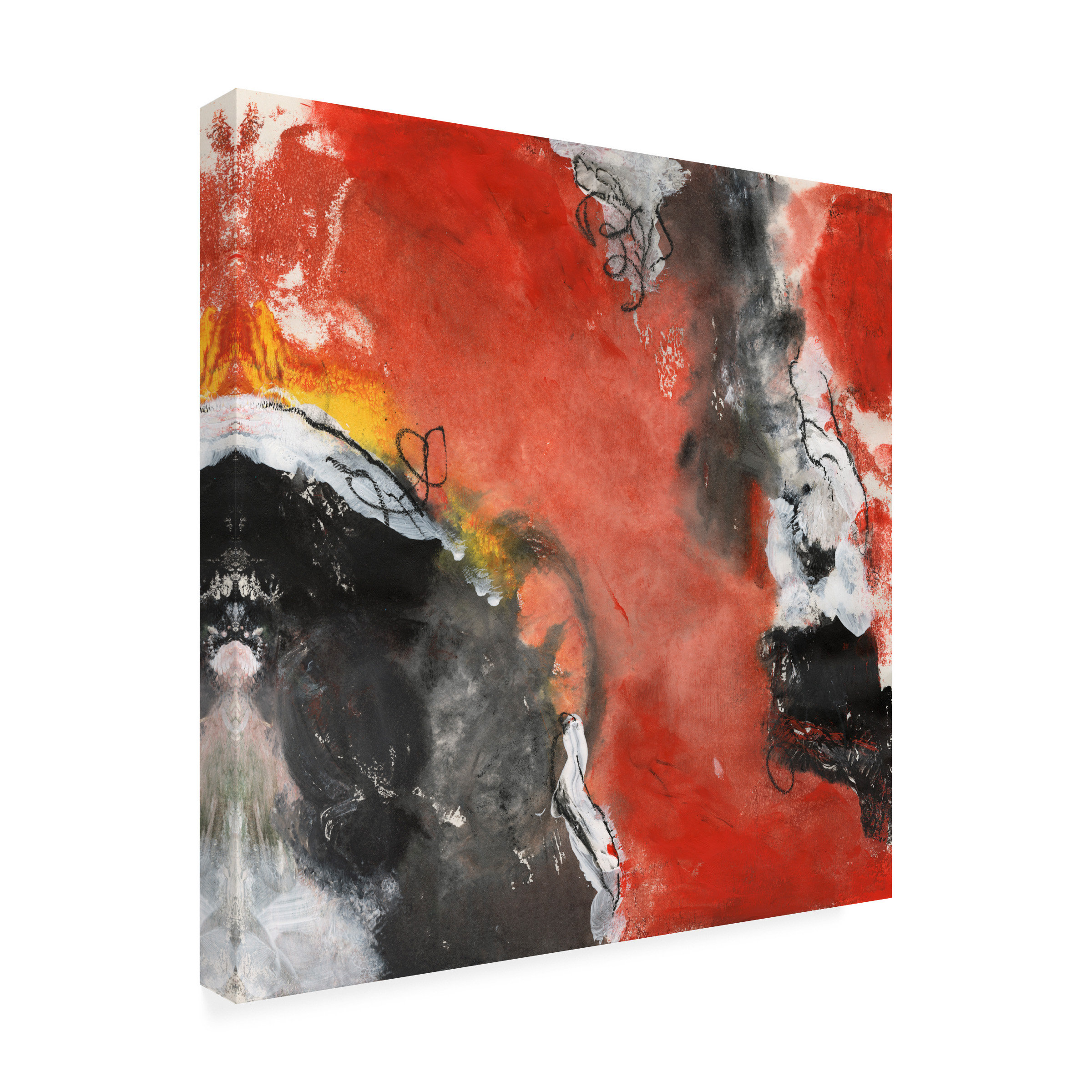 Wrought Studio Joyce Combs 'Lava II' Canvas Art - Wayfair Canada