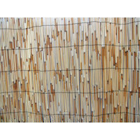 ZNCMRR 4 ft. H x 16 ft. W Natural Reed Privacy Fence Panel & Reviews ...