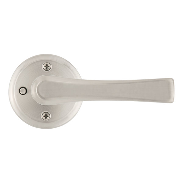 Weiser Katella Privacy Lever In Satin Nickel - Wayfair Canada