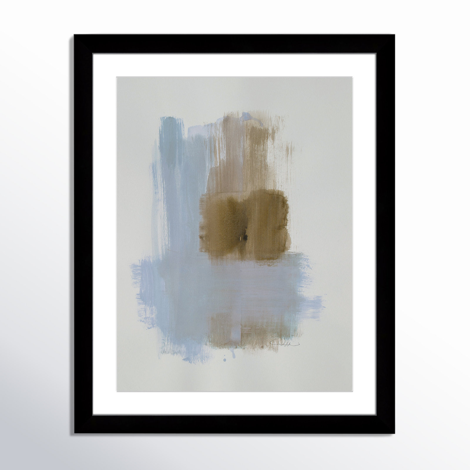 Birch Lane™ Esmeray Powder Room Wash IV Framed On Paper Print | Birch Lane