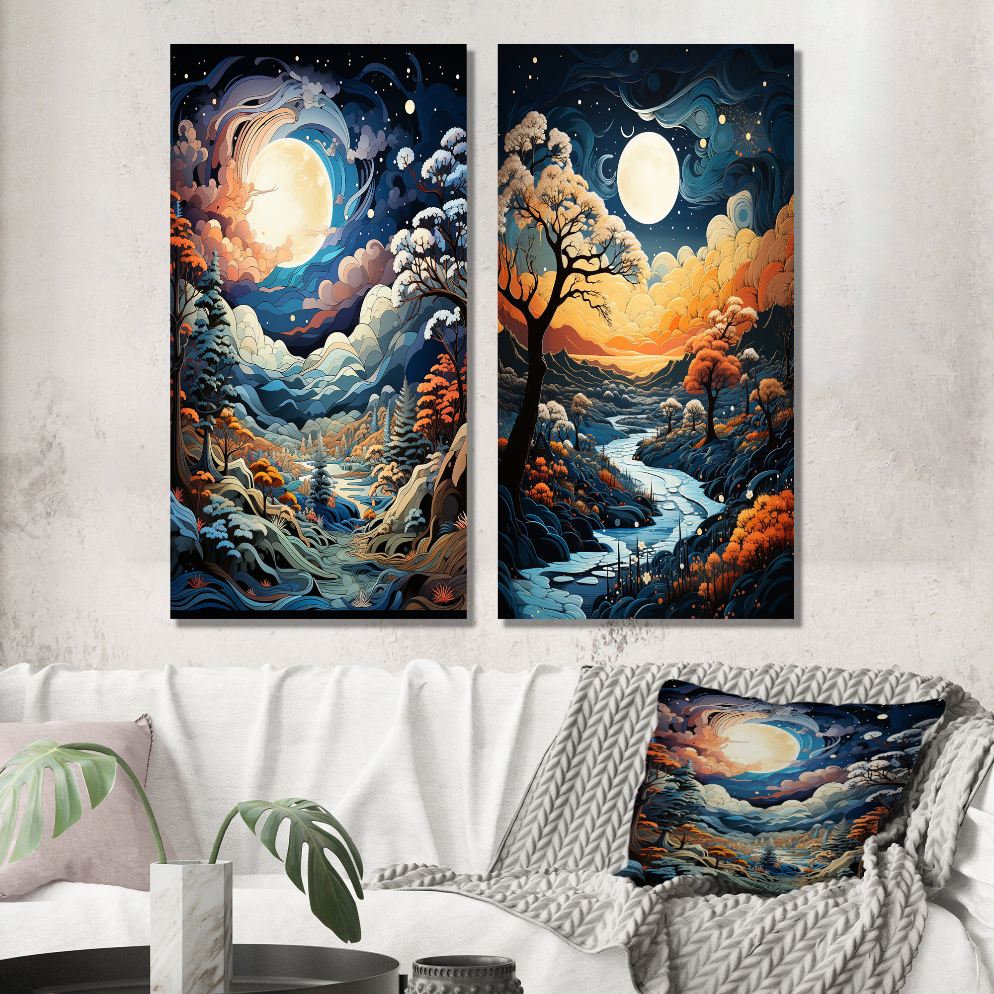 Lark Manor™ Dreamy Snowscapes Winter Scenery - Snow Metal Wall Art ...