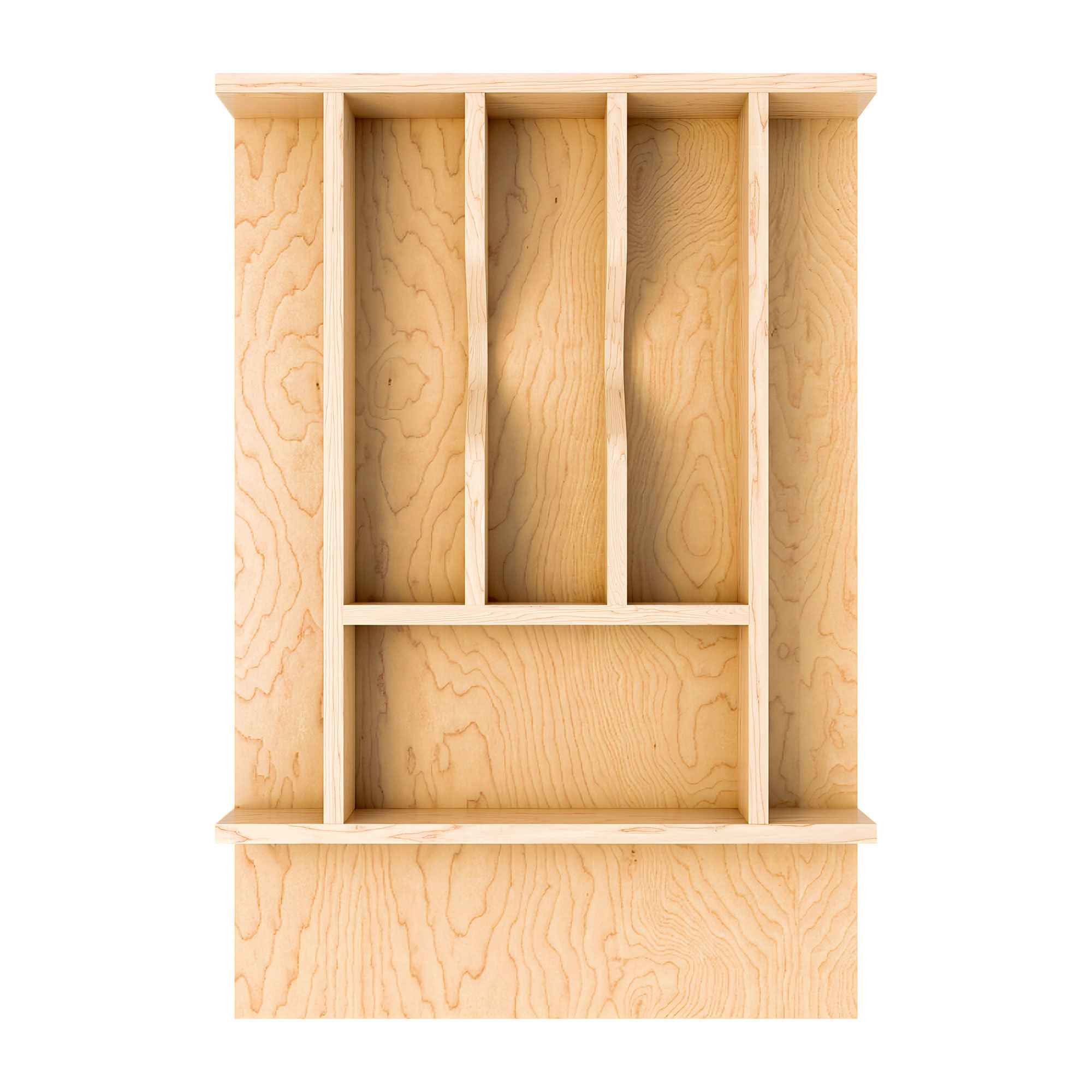 Rev-A-Shelf Natural Maple Right Size Utensil Drawer Insert & Reviews ...