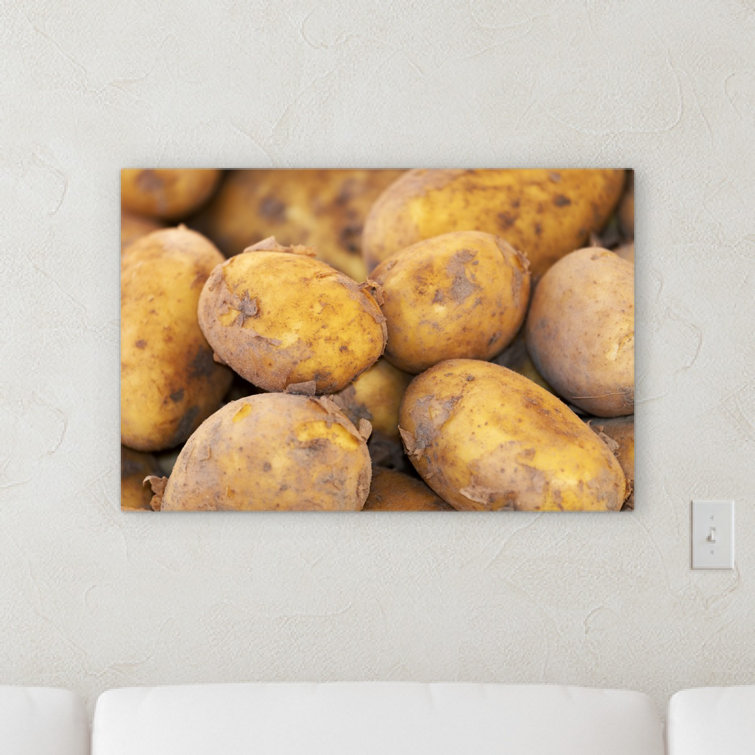 Winston Porter Potato On Canvas Photograph | Wayfair