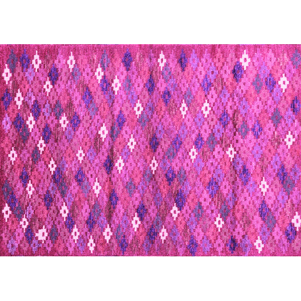 Latitude Run® Pink/Purple Rug | Wayfair