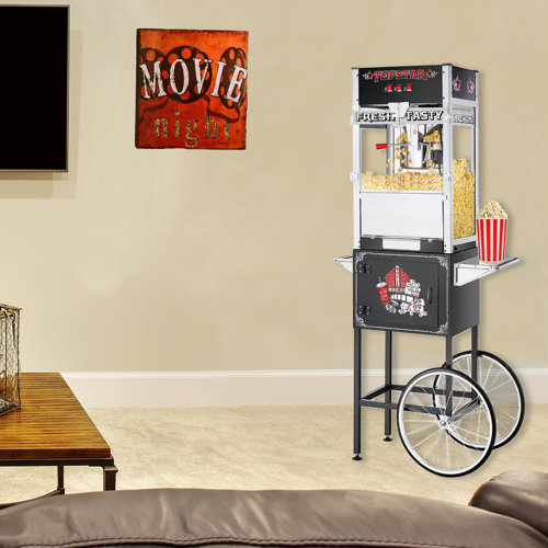 Great Northern Popcorn 12 Oz. Popcorn Machine Stand / Cart & Reviews ...