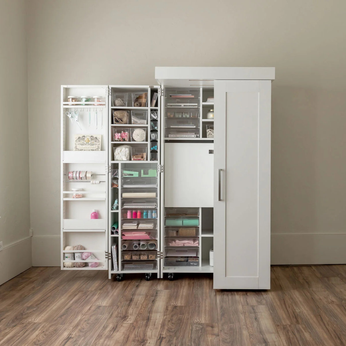 CREATE ROOM DreamBox Craft Cabinet- All-in-One Storage & Workspace ...