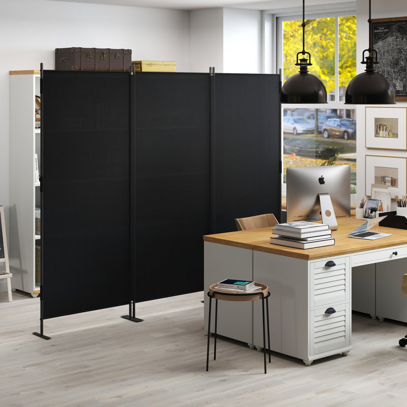 Ebern Designs 2PCS Portable Room Dividers, 3 Panel Partition Room ...