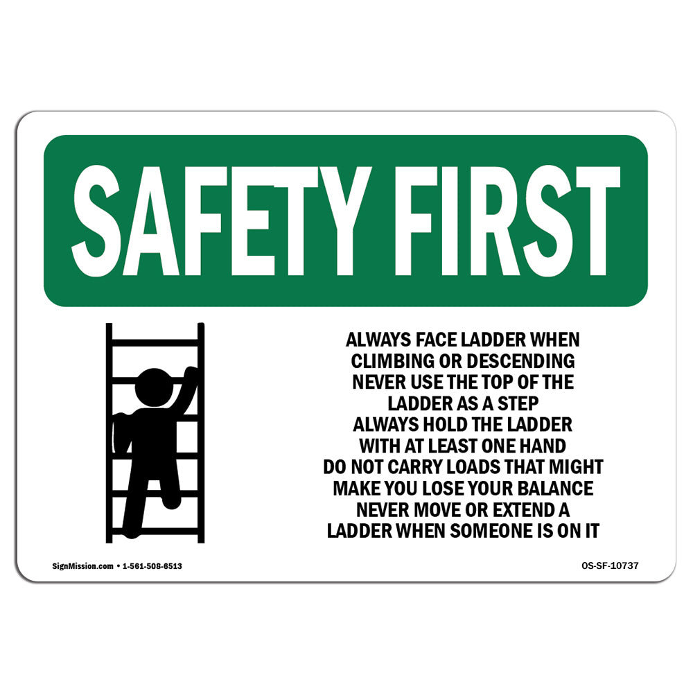 SignMission Safety First Sign | Wayfair