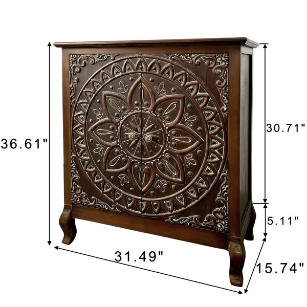 Millwood Pines Abdur-Rafeh 2 - Door Accent Cabinet & Reviews | Wayfair