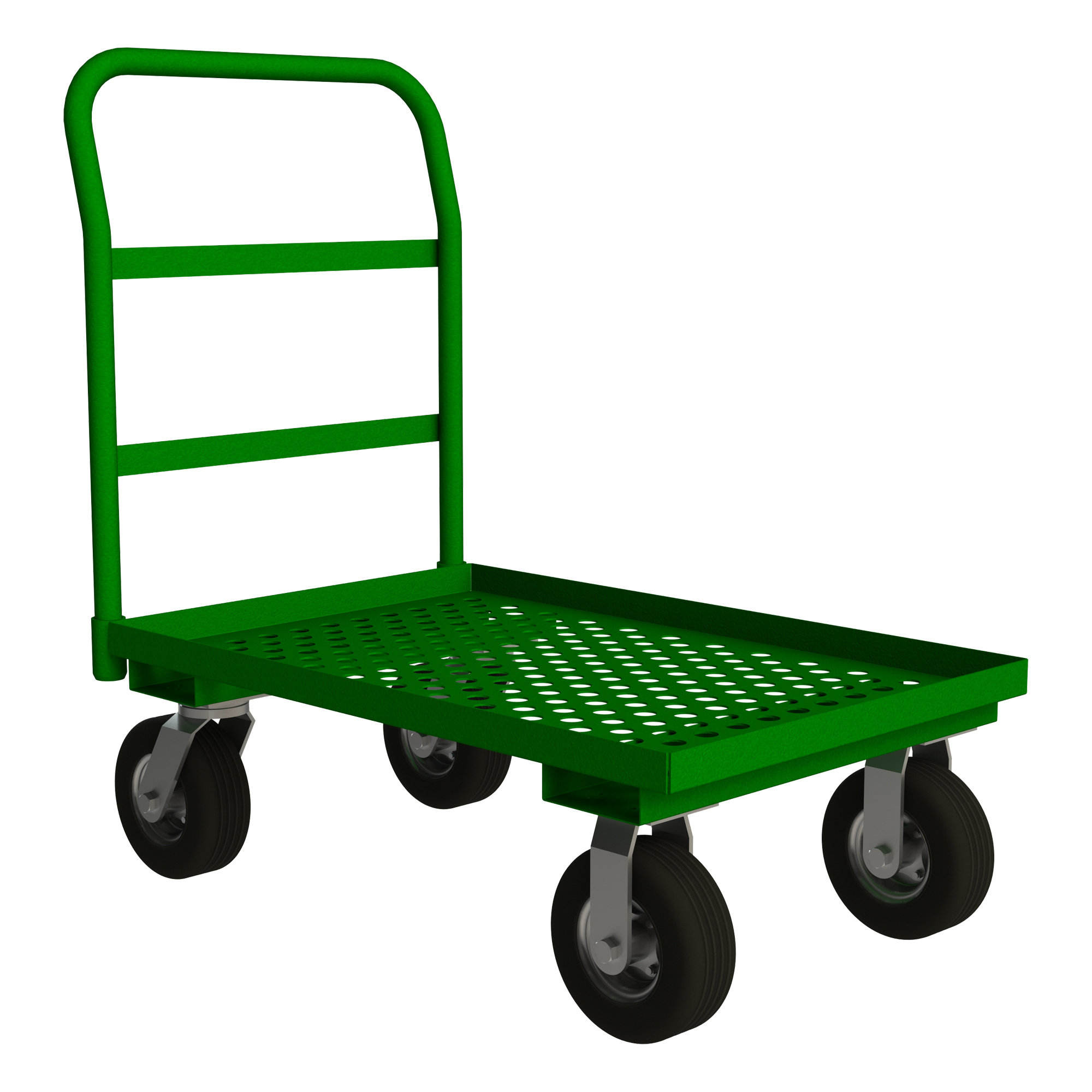 Durham Manufacturing 1000 lb. Capacity Perforated Deck Platform Dolly ...